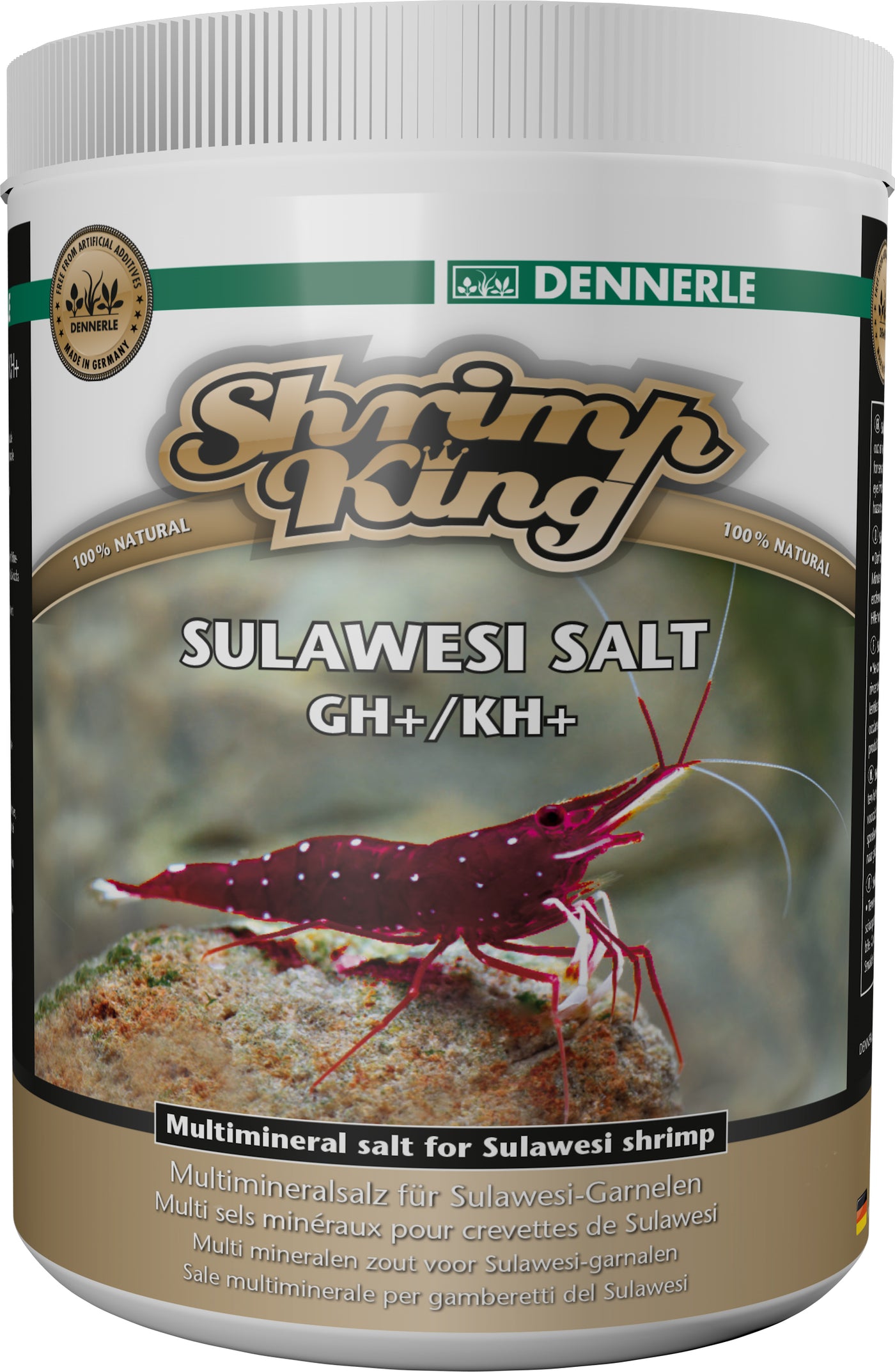 Dennerle Shrimp King Sulawesi Salt - Multi-mineral salt for shrimp from ...
